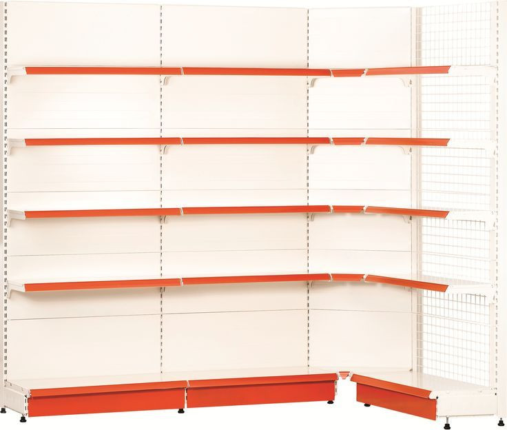 Buy Modular Market Shelf Wall Stand Shelf System | Metal Supermarket ...