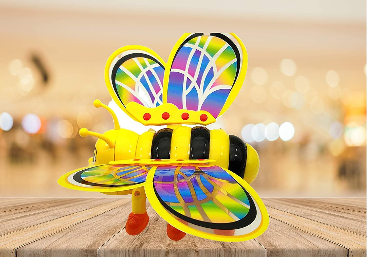 Buy Kiddale Baby Fluttering Plastic Musical Bee Toy (6-18 Months ...