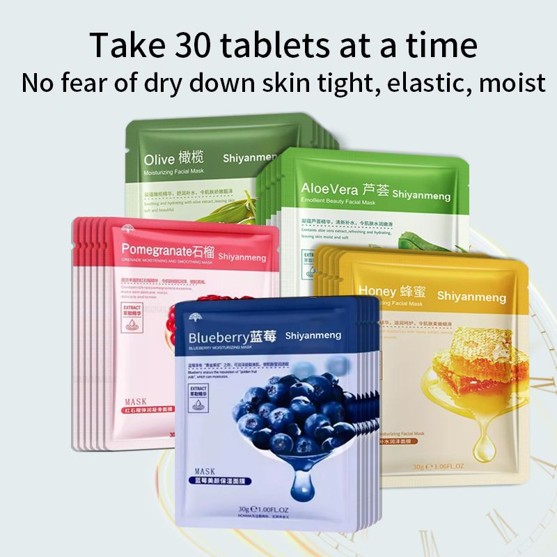 Buy Hyaluronic Acid Mask, Patch Mask, Fruit Moisturizing Mask from ...