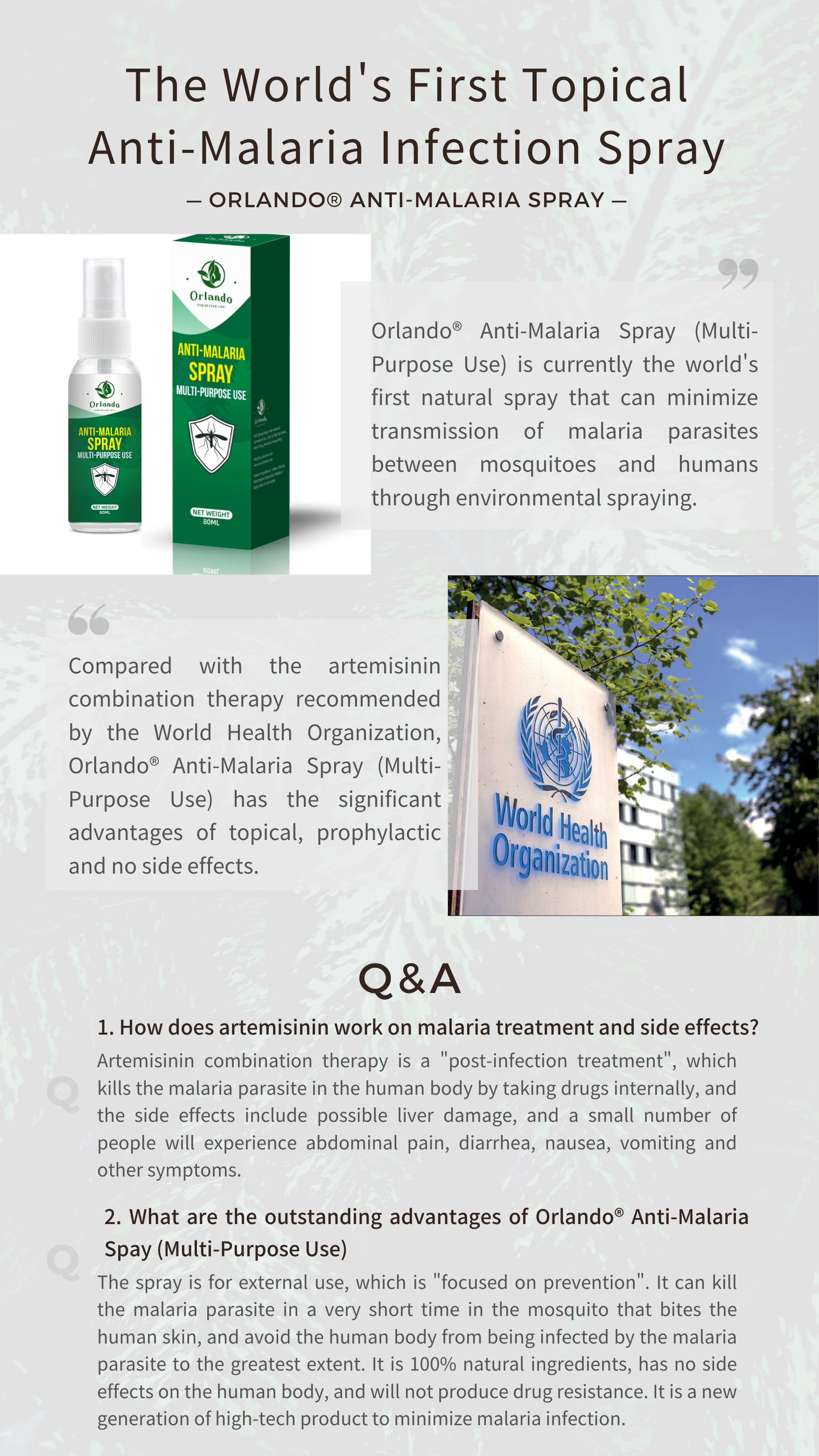 Buy Anti-malaria Spray (multi-purpose Use) from SICS (Hong Kong ...