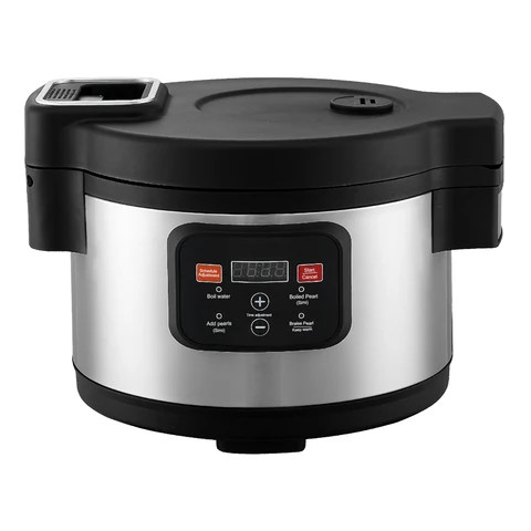 Buy 12.7 Quart Commercial Tapioca Pearl Boba Equipment Bubble Tea Milk ...