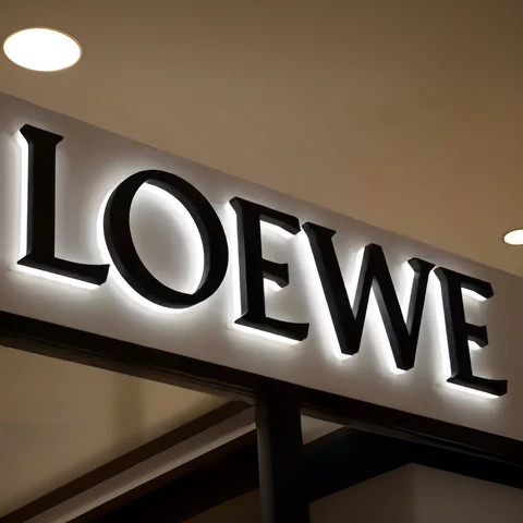 Buy 3d Acrylic Letters Luminous Signs Led Sign Lights Led Business ...
