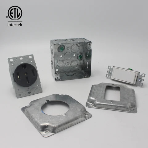 Buy 52171-k 4-inch Square Welded Steel Conduit Box Customizable ...