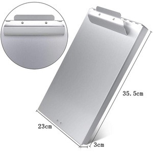 Buy Aluminum Storage Clipboard With High Capacity Clip & Self Locking ...