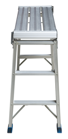 Buy Aluminum Work Beach Ladder Step Stool Width Folding Work Platform from Foshan Lerandi Metal ...