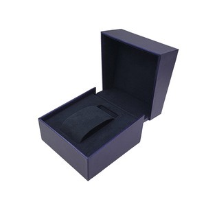 Buy Blue Luxury Plastic Structure Watch Packaging Case And Watch Boxes ...
