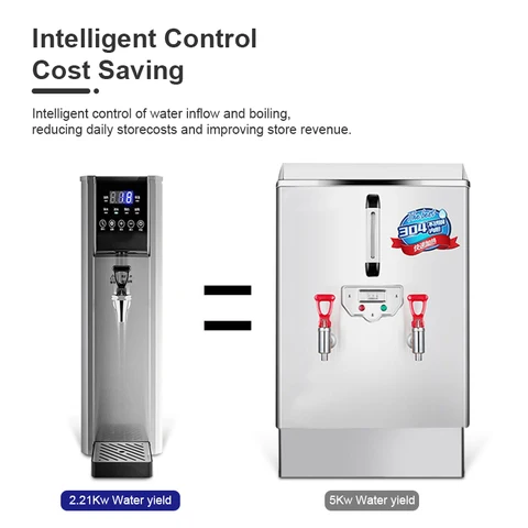 Buy Brushed Stainless Steel Body Easy To Clean 20l/h Water Yield ...