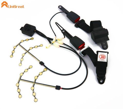 Buy Bus Seat Safety Remind Alarm Device Unit Push Button Seatbelt Lock ...