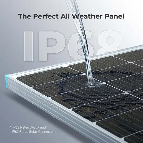 Buy China High Efficiency 50w Mono Solar Panel Monocrystalline Half ...