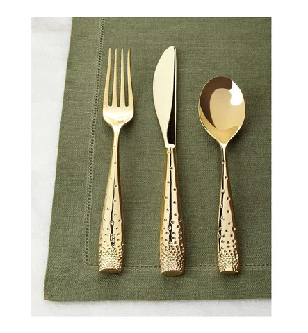 Buy Classic Design Cutlery Set Silver Color Dinnerware Cutlery For ...