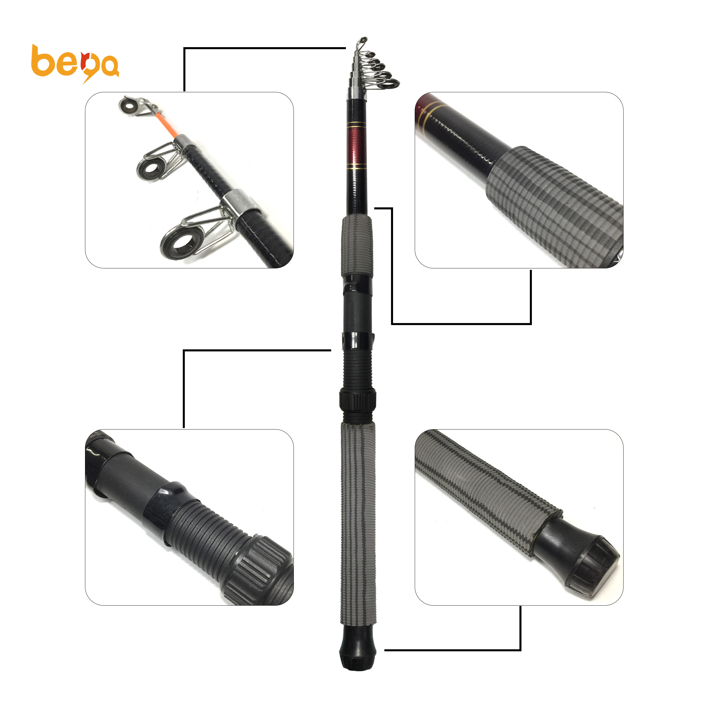 Buy Common Cheap Sea Rod 1.8m-4.5m Carbon Fiber Telescopic Fishing Rod ...