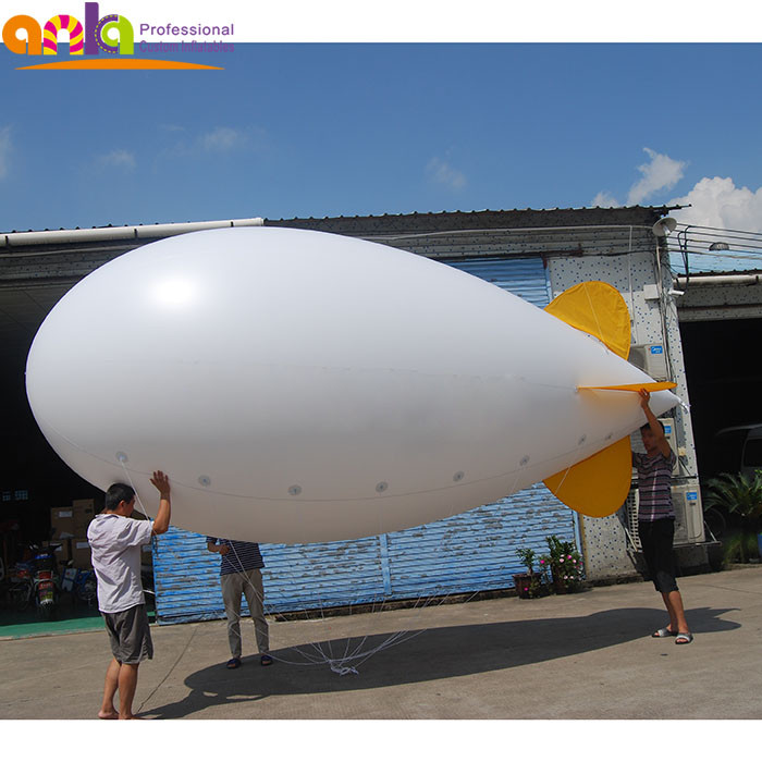 Buy Custom Design Remote Control Helium Blimp Blank Inflatable Blimp ...