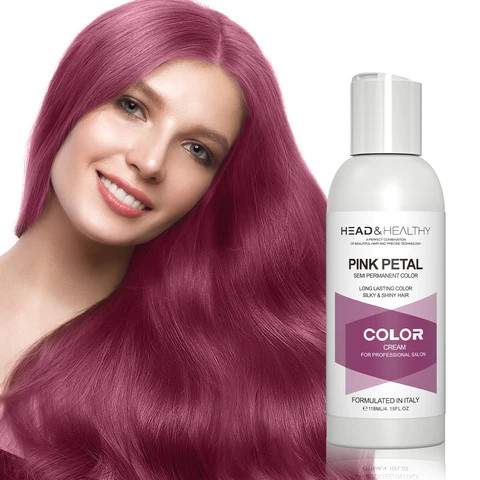 Buy Custom Red Black Hair Color Dye Shampoo from Shihuanuo (guangdong ...