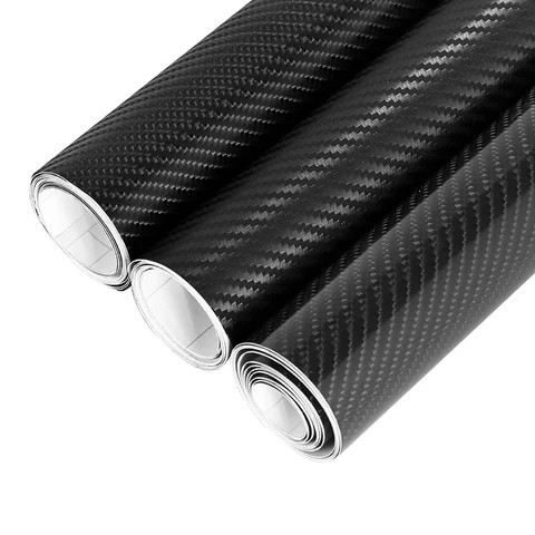 Buy Custom Size Car Sticker Interior Decoration Wrap Film 3d Black ...
