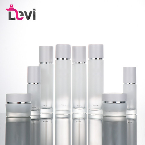 Buy Devi 50g 40ml 100ml 120ml Glass Bottle Cosmetic Skin Care Set ...