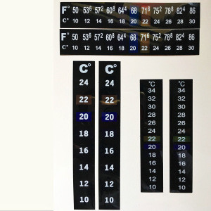 Buy Digital Paper Thermometer Custom Shape Paper Room Thermometer from ...