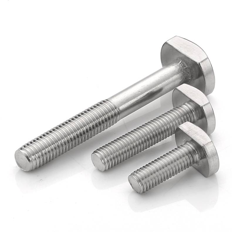 Buy Din186 M6-m36 A4-70 Stainless Steel T-head Bolts With Square Neck ...