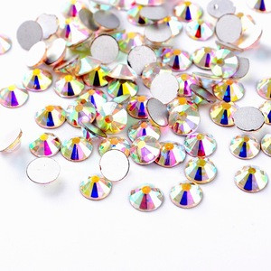Buy Diy Loose Glass Silver Back Non Hotfix Flatback Rhinestone ...