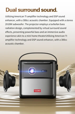 Buy Dlp Laser Projector Full Hd 5000 Ansi Smart Android 9 4k Mini Dlp ...