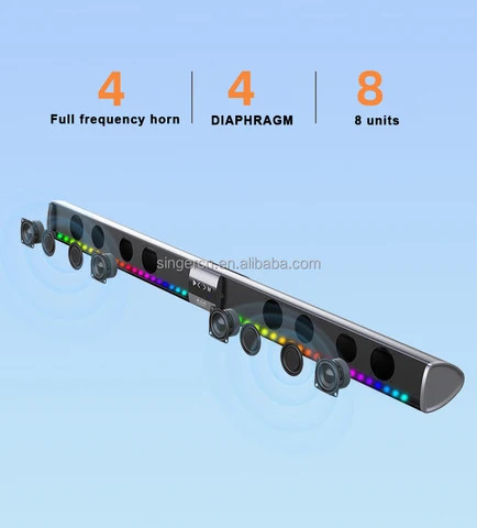 Buy E-5005d Home Theater System Coaxial Tv Rgb Bluetooth Soundbar With ...