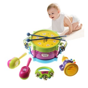 Buy Educational Toy Baby Musical Instruments Toy Set Hand Bells Bell ...
