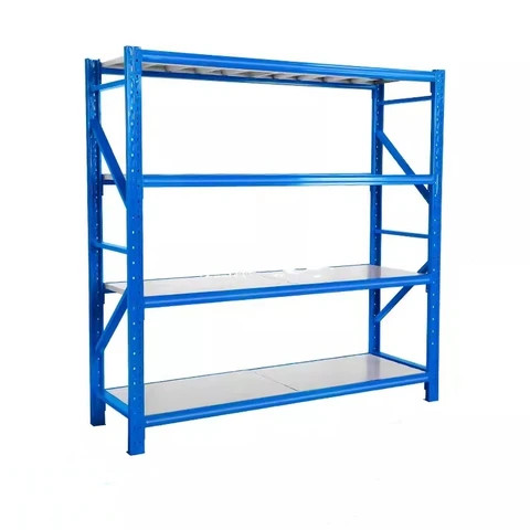 Buy Electrostatic Spray 4 Layers Medium Storage Rack Knocked-down ...