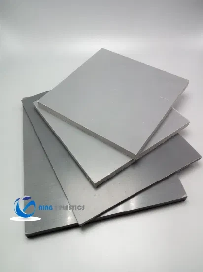 Buy Engineering Plastics Grey Rigid Pvc Plate Pvc Wall Panel China ...