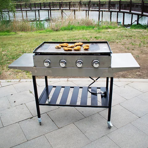 Buy Factory Custom Liquid Propane Infrared 4 Burner Bbq Gas Grills ...