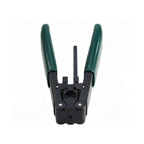 Buy Fiber Optic Tool Kit Leather Line Cable Wire Stripping Plier And ...