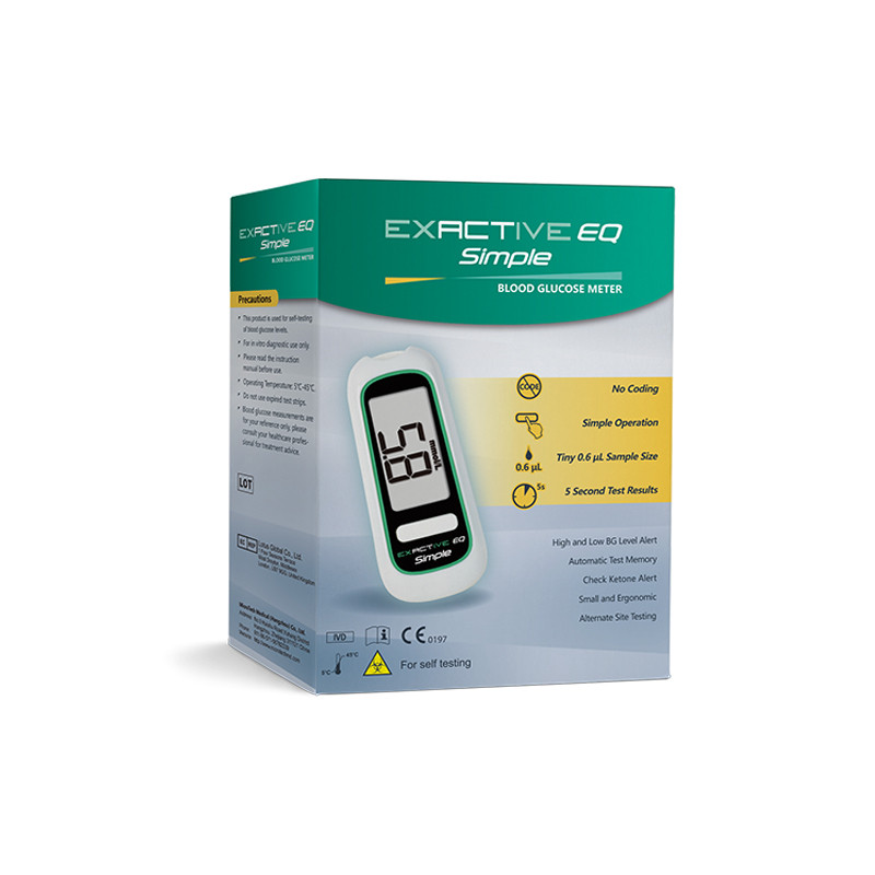 Buy Foil Pack In-vitro Glucose Test Strip Keto 50 Gprs Digital Blood ...