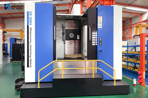 Buy Hme80 Heavy Cutting Cnc Horizontal Milling Machine Center For Metal ...