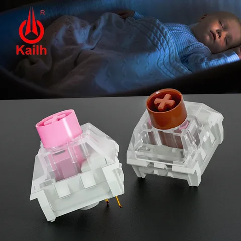 Buy Kailh Box Silent Switch Pink Brown Switches For Mechanical Keyboard ...