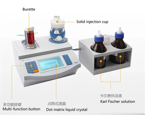 Buy Karl Fischer Titrator Auto-filling Auto-purging Auto-mixing ...