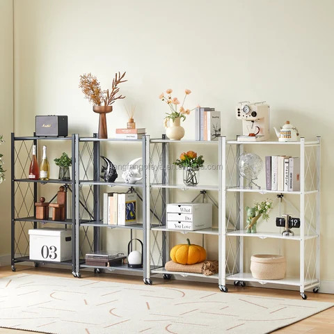 Buy Kitchen Racks Steel Shelving Storage Rack Rotating Storage Kitchen ...