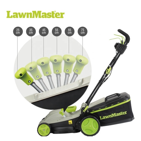 Buy Lawnmaster 2-in-1 Mulch Self-propelled 6 Cutting Positions ...