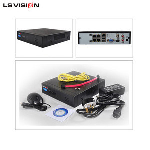 Buy Ls Vision Smart Nvr Poe Ports Cloud Storage P2p Onvif H.265 4ch ...