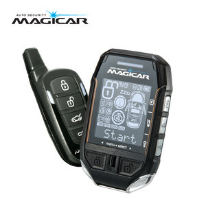 Buy Magicar Car Alarm Security System Two Way Lcd Remote Starter M500 from Dongguan Segi ...