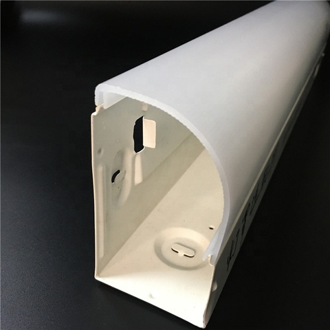 Buy Milky Acrylic Extrusion Lampshade Cover Profile For Fluorescent ...