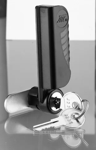 Buy Modern Design Handle Display Cam Lock With 2 Keys Zinc Alloy ...