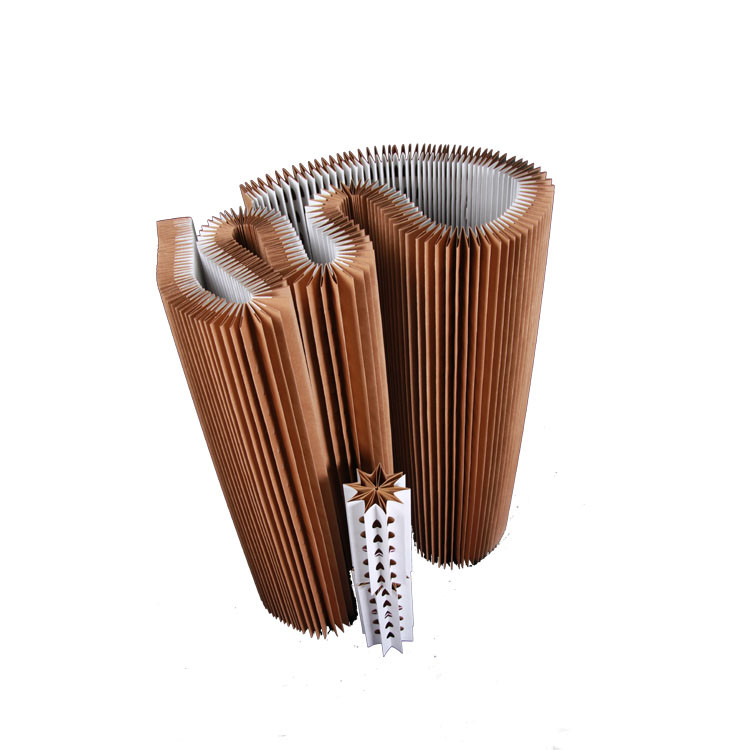Buy New Design Corrugated Cardboard Filter Pleated Cardboard Filter ...