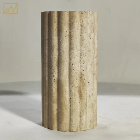 Buy New Natural Beige Travertine Home Decoration Natural Marble Stone ...
