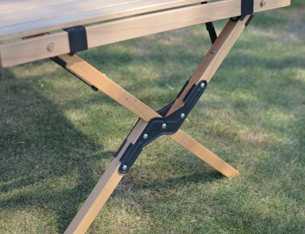 Buy Portable Furniture Garden Dining Camping Foldable Roll Up Wooden ...