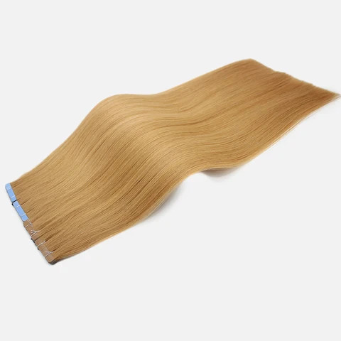 Buy Russian Human Hair Double Injection Genius Tape Weft Hair ...