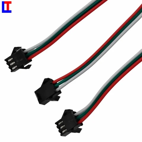 Buy Sm Plug-in Wire 2/3/4p Connection Wire To Wiring Electronic 2.54mm ...