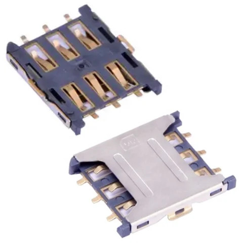 Buy Smd Smt Push Pull Type Card Slot Socket Adapter Nano Sim Connector ...