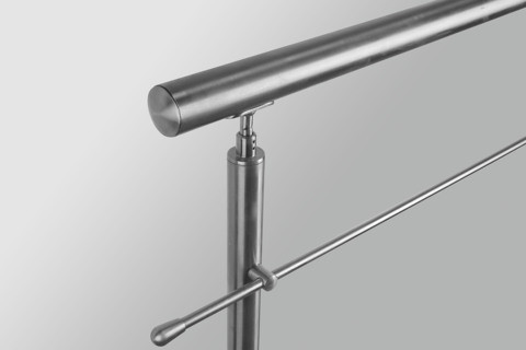 Buy Stainless Steel Handrail Balustrade Bar Fittings Round Tensioners ...