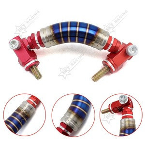 Buy Universal Jdm Titanium Blue Golden Auto Roll Bar Grab Support Car ...