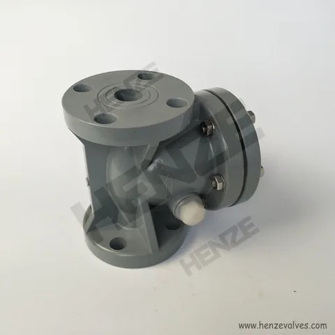 Buy Upvc, Cpvc, Pph, Pvdf, Frpp Plastic Swing Check Valve Plastic from ...