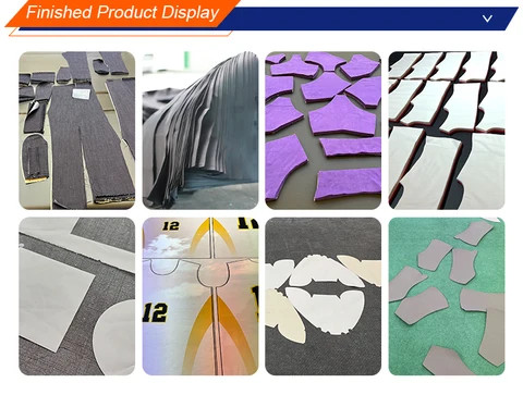 Buy Vibrating Knife Cutting Table Machine Textile Automatic Ploter ...