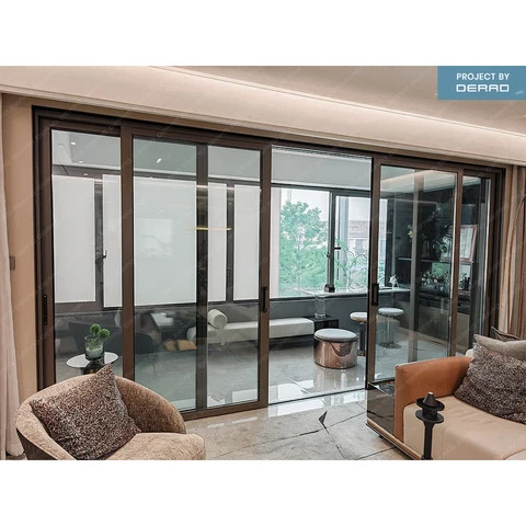 Buy Villa Glass Door Modern Design Horizontal Big Vision High Quality ...